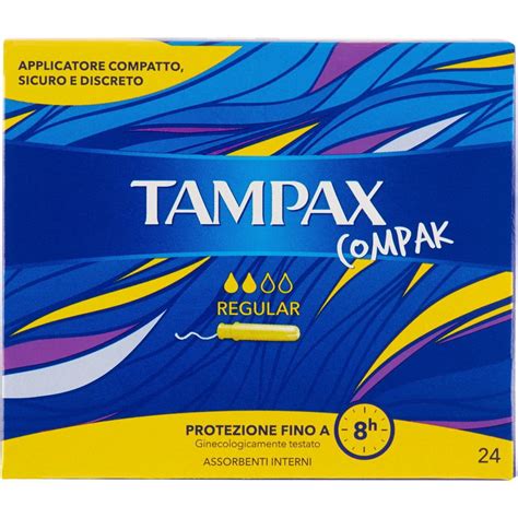 Assorbenti Interni Compak Regular X24 Tampax 1 Pz Coop Shop
