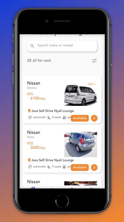 Java Self Drive By Java Orient Kenya Limited