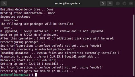 How To Install Snort On Ubuntu Linux Genie