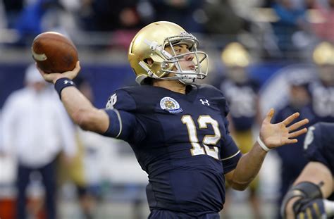 Notre Dame Football 2021 Nfl Draft Breaking Down Qb Ian Book