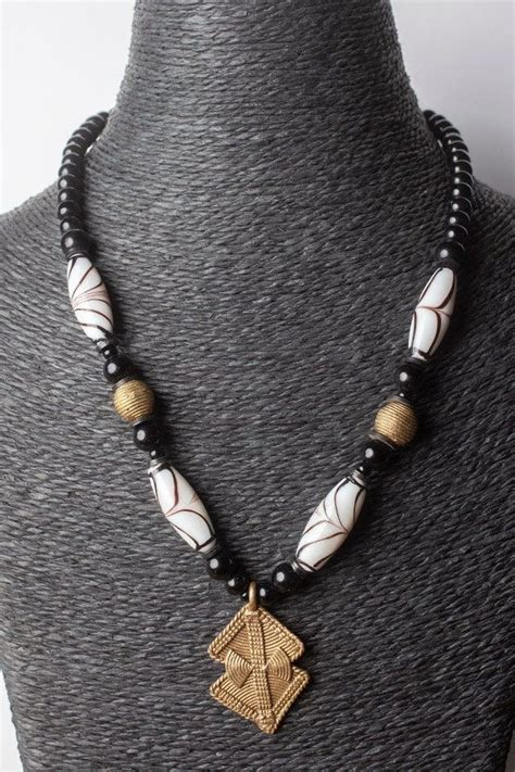African Ethnic Jewelry Etsy Wooden Bead Jewelry African Jewelry