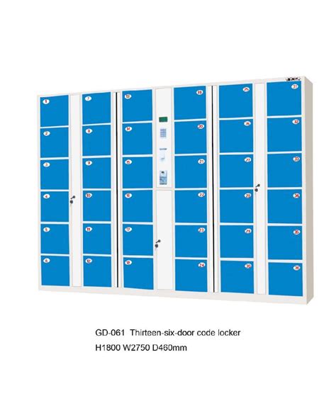Thirteen Six Door Code Locker Gd 061 Gangdao China Manufacturer