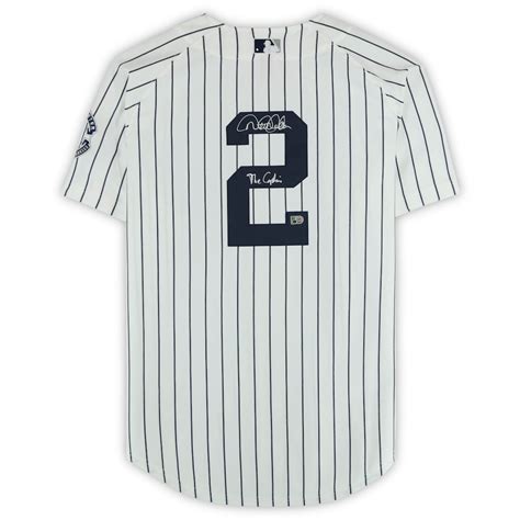 Derek Jeter New York Yankees Autographed Fanatics Authentic White