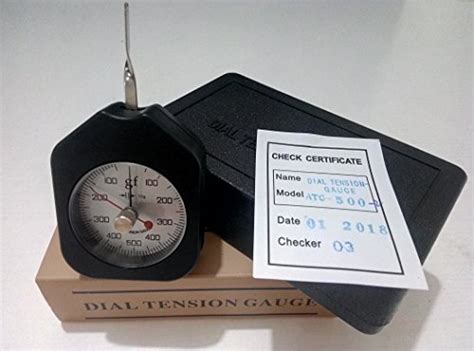 Dial Tension Gauge Gram Tension Meter Gram Force Gauge Tensiometer With 500g On Galleon Philippines