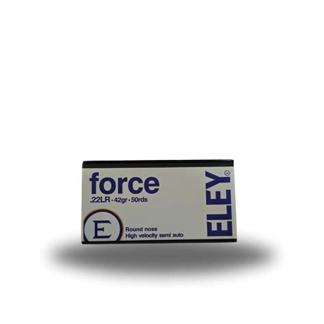 Eley Force 22lr Gunsandammo Ie