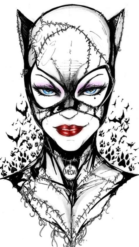 Pin By Luis Lopez On Cats Catwoman Drawing Batman Tattoo Catwoman