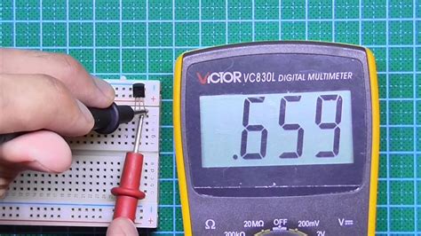 How To Test A Transistor Using A Digital Multimeter Youtube