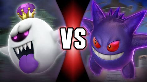 King Boo Vs Gengar By M4ncher On Deviantart