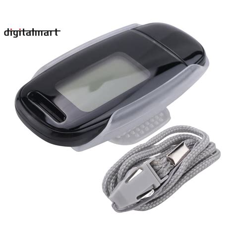 Simple Step Counter Walking 3d Pedometer With Rechargeable Battery Accurate Fitness Tracker