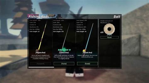 All Fisch Rods And How To Get Them All Rod Locations