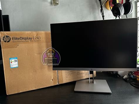 Monitor HP EliteDisplay Inches E Frameless IPS FullHD Rotatable On Carousell