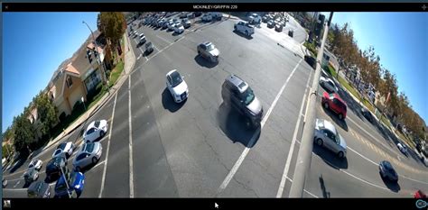 Extreme Angle Intersection Cameras Detect Surveillance