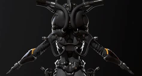 Cyber Girl 3d Obj