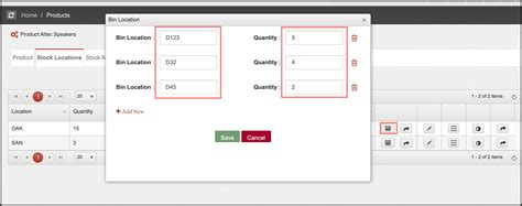 Bulk Bin Transfer Via Excel Import