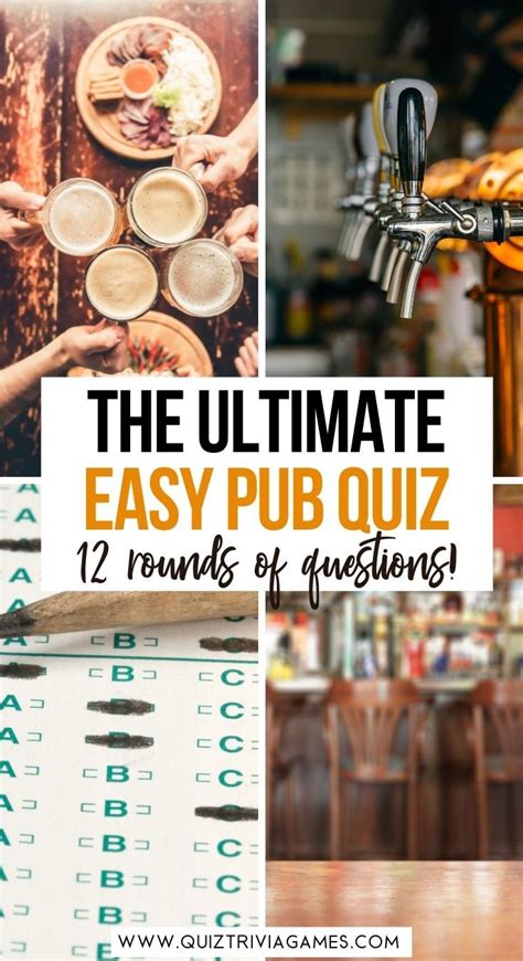 Easy pub quiz 130 easy pub quiz questions answers – Artofit