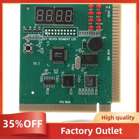 วินิจฉัย Pci 4 Digit การ์ด Pc เมนบอร์ดโพสต์ Checker Tester Analyzer