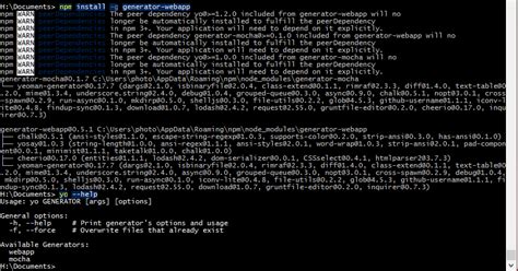 Project Scaffolding With Yeoman Adrian Hall