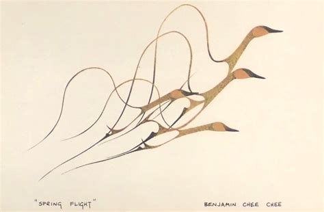 Benjamin Chee Chee After Benjamin Chee Chee Three Framed Prints Mutualart