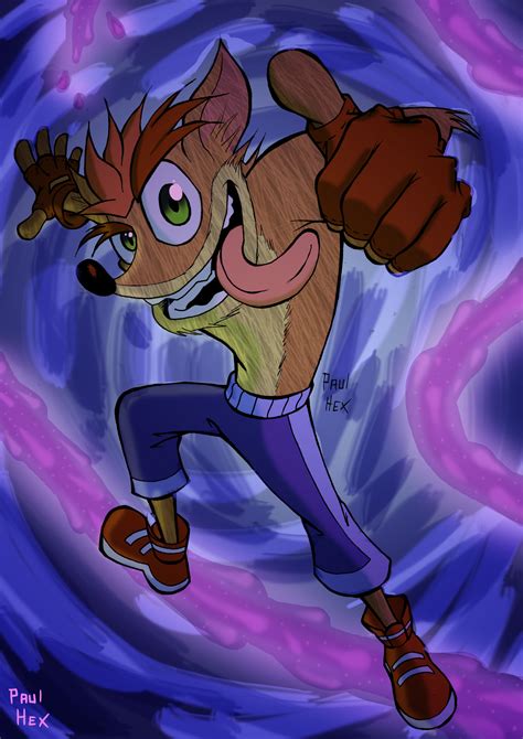 Crash Bandicoot Fan Art By Paulhex On Newgrounds