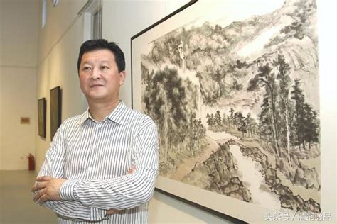 中國當代著名畫家范曾之子范一夫作品欣賞 每日頭條