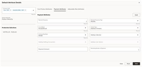 Creating A New Product Currency Combination And Default Attributes