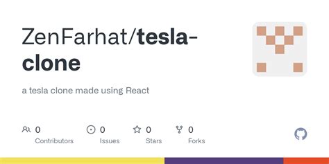 Github Zenfarhattesla Clone A Tesla Clone Made Using React