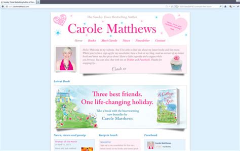 Fabulously Funny Romantic Fiction By Carole Matthews Carole Matthews