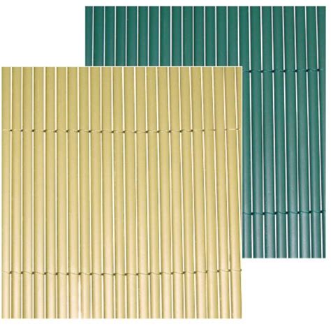 Arella Artificiale Doppia Bambu Mt 15 X 3 Beige