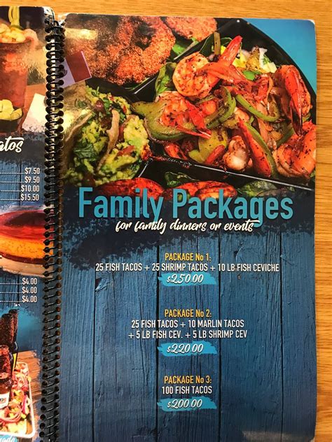 Menu At El Sabor De La Baja Okc Restaurant Oklahoma City