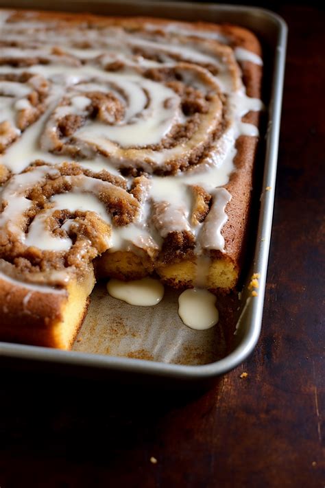 Cinnabon Cinnamon Roll Cake