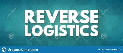 Reverse Logistics Line Icons Collection Return Restock Refurbish