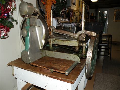 Antique Berkel Hand Crank Meat Slicer Collectors Weekly