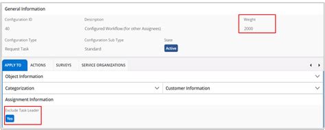 Workflow Configuration