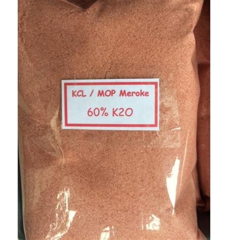 Jual Vip Pupuk Kcl Mop Merk Meroke Repack 1000 Gram Shopee Indonesia