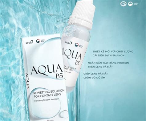 Nhỏ Mắt Lens Angel Eyes Aqua B5