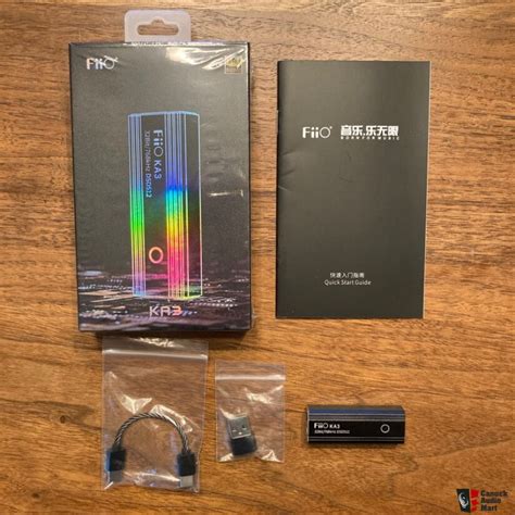 Fiio Jade Audio Ka3 Usb Dac And Headphone Amplifier For Sale Canuck