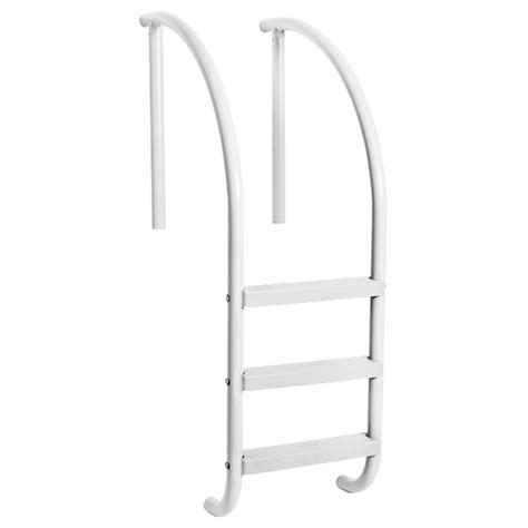 Saftron Triton Inground Pool Ladder White Pool Supplies Canada
