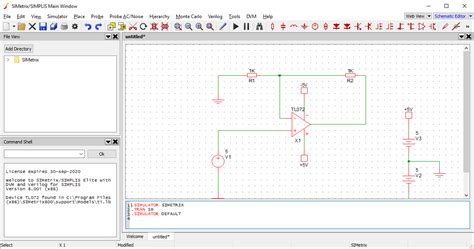 Tutorial Creating A Schematic And Running A Simulation