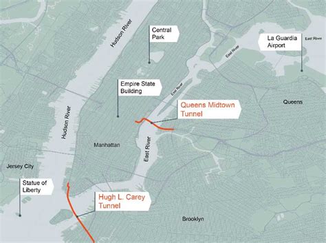 New York City Bridges And Tunnels Map At Dora Wagner Blog