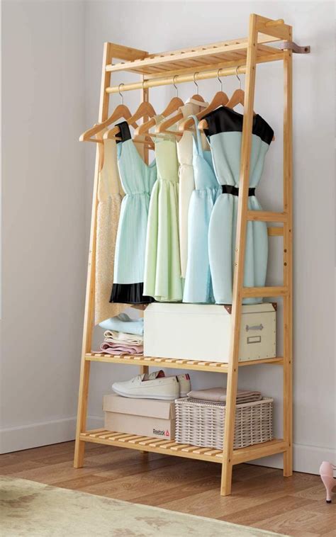 Clothes Rack Bamboo Artofit
