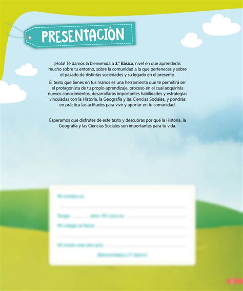 SOLUTION Historia Geograf A Y Ciencias Sociales 3 B Sico Texto Del