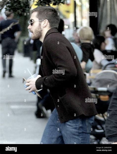Jake Gyllenhaal And A Mystery Brunette Lunch At Joan S On Third In Los