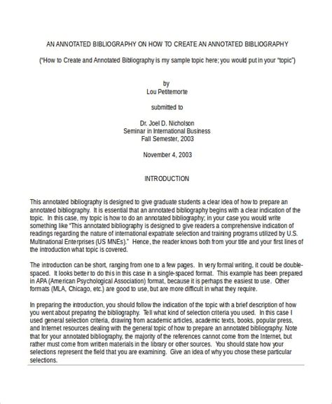 9 Teaching Annotated Bibliography Templates Word Pdf