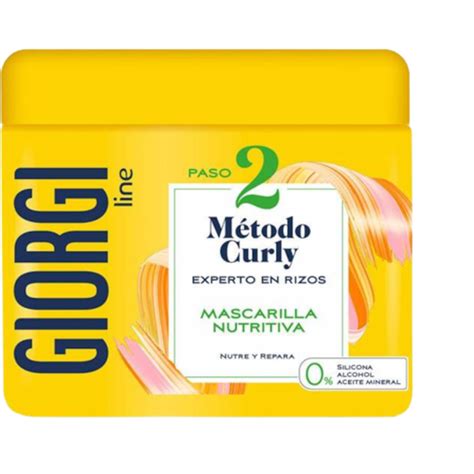 Masca Hranitoare Pentru Parul Cret Giorgi Metodo Curly 350 Ml Emagro