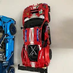 Archivo Obj Soporte De Pared Lego Technic Porsche Rsrdise O De Impresora D Para Descargar