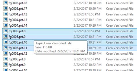 PTC CREO USERS PURGE IN CREO