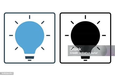 혁신 아이콘 그림입니다 전구 아이콘입니다 아이디어와 관련된 아이콘입니다 단색 아이콘 스타일입니다 간단한 벡터 디자인 편집 가능 0명에 대한 스톡 벡터 아트 및 기타 이미지