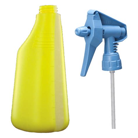 Yellow Spray Bottle 600ml Baudoin Ocean Wash Systems