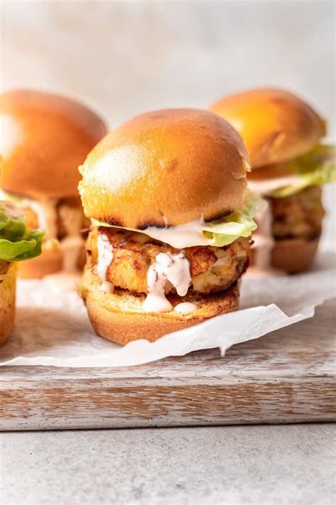 Baked Crab Cake Sliders Life Is But A Dish