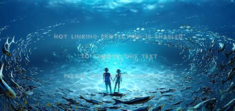 Swimming Anime Wallpapers Wallpaper Cave